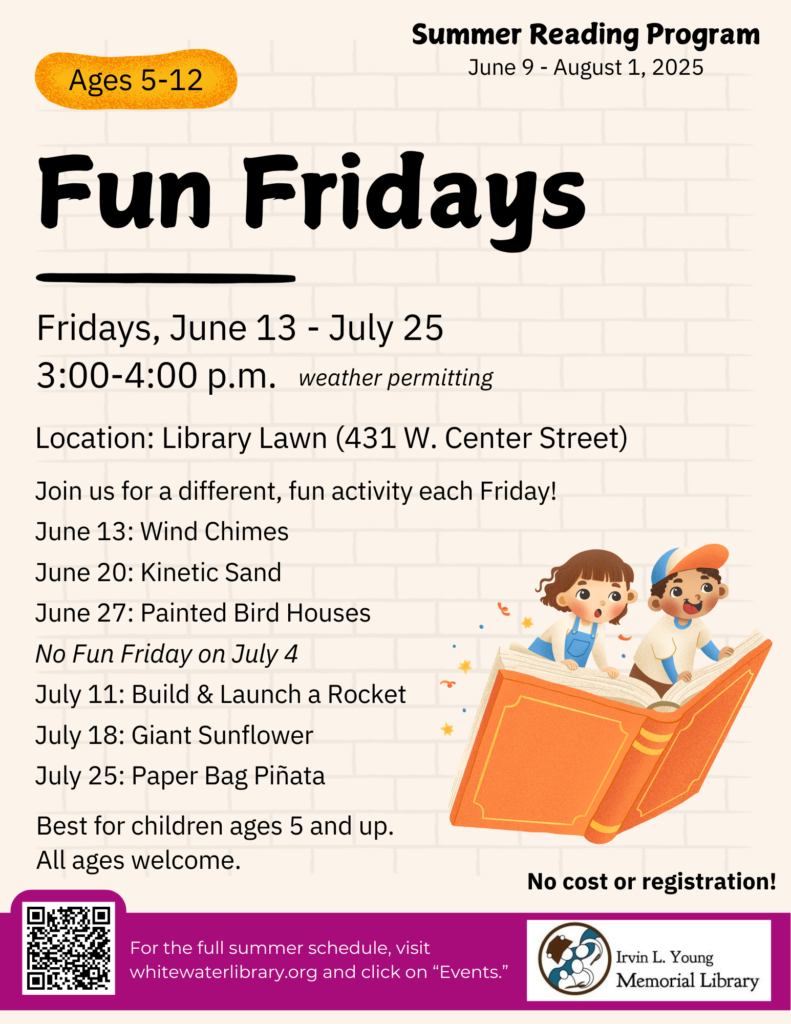 Summer Reading Program – Whitewater Public Library